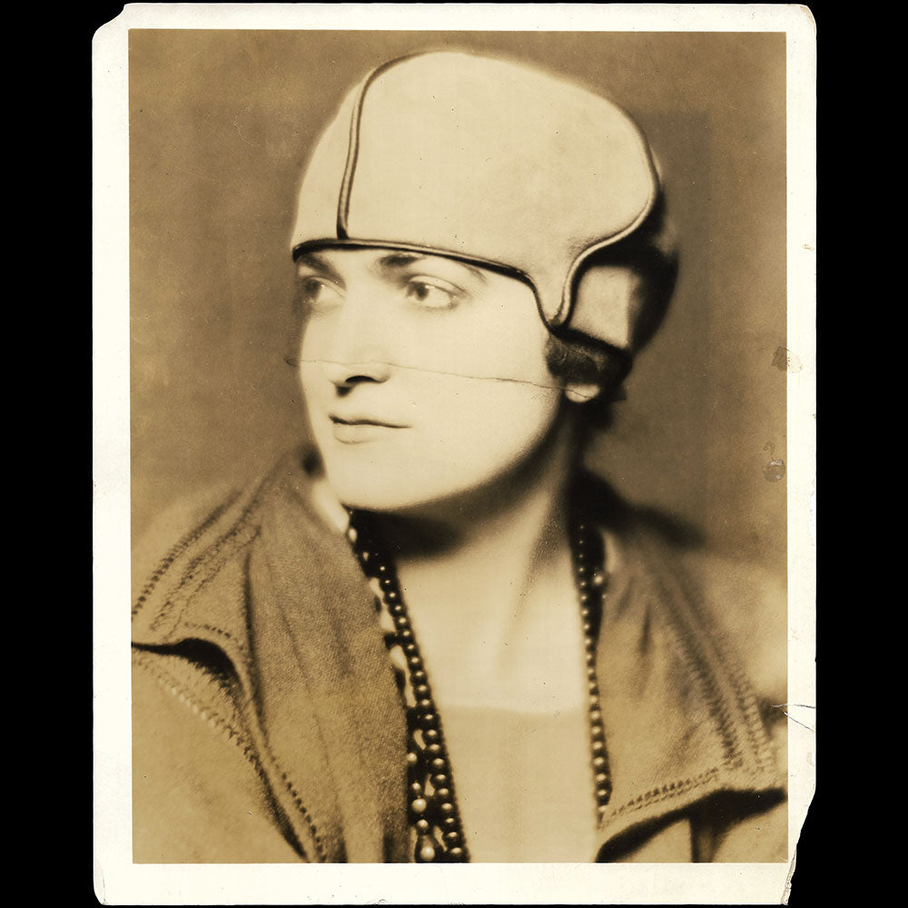 Madame Géo - Portrait de la couturière, tirage de Nickolas Muray (1925