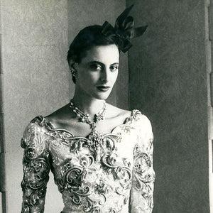 Collection Automne-Hiver 1983 de Chanel, ensemble de 4 photographies d