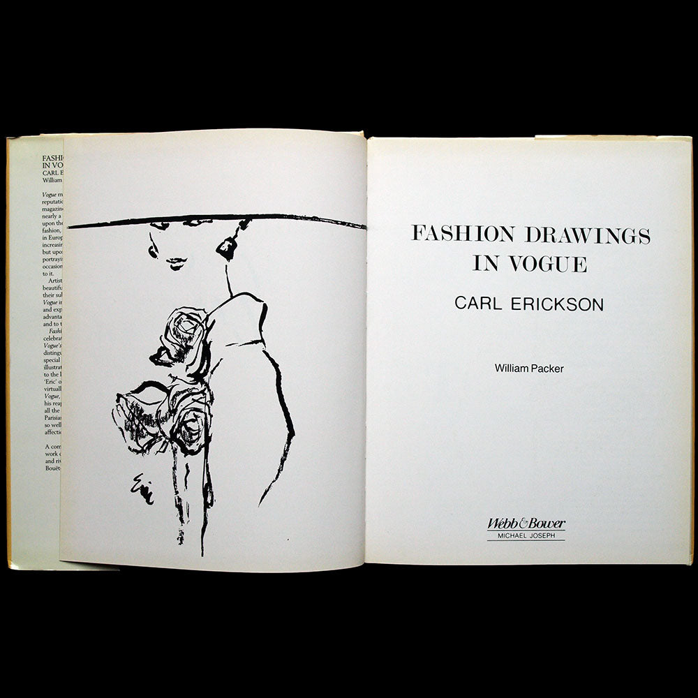 Fashion Drawings in Vogue, Eric, Carl Erickson (1989) – diktats